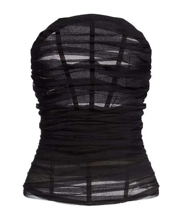 Balenciaga Silk Tops - Black