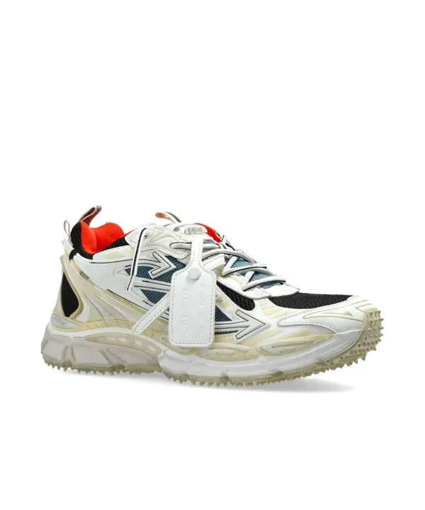 Off-White Round-toe Sneakers