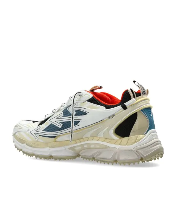 Off-White Round-toe Sneakers
