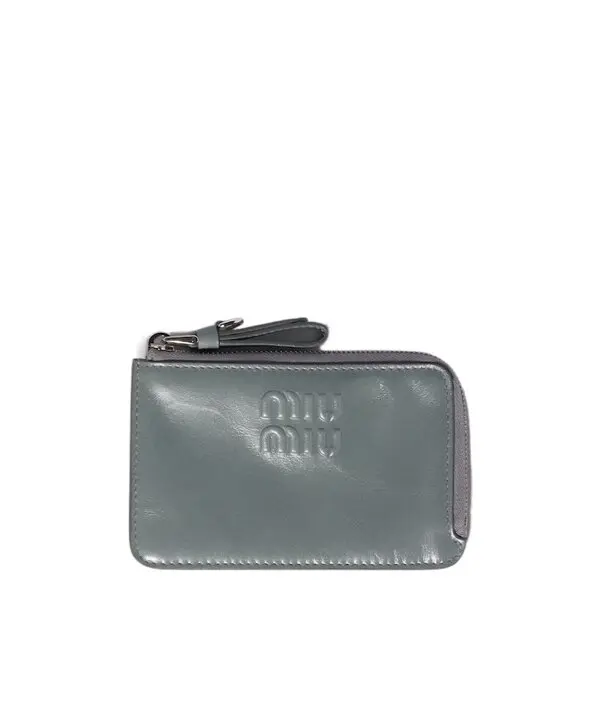 Miu Miu Logo-embossed Card Holder