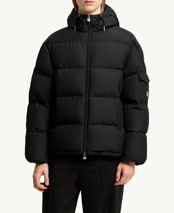 Moncler Himalaya Hooded Short Down Jacket