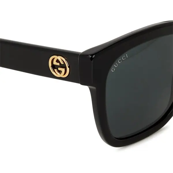 Gucci Square Glossy Sunglasses
