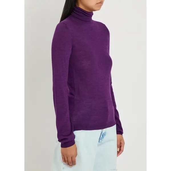 MAISON MARGIELA Wool And Silk-blend Top