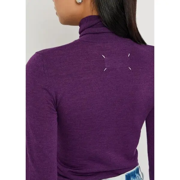 MAISON MARGIELA Wool And Silk-blend Top