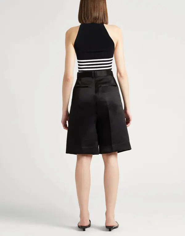 Max Mara Striped Short-sleeve Knit Top