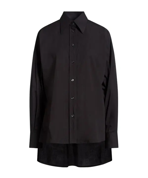 Dolce & Gabbana Long Solid-color Shirt - Black