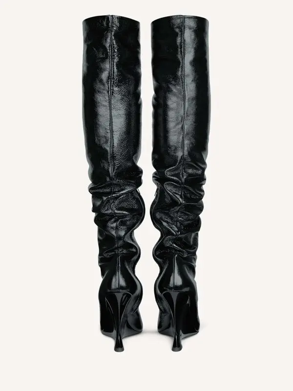Balmain Over-the-knee Wedge Boots