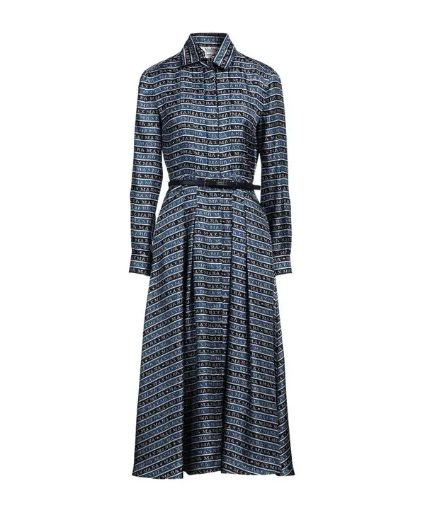Max Mara Striped Shirt Dress