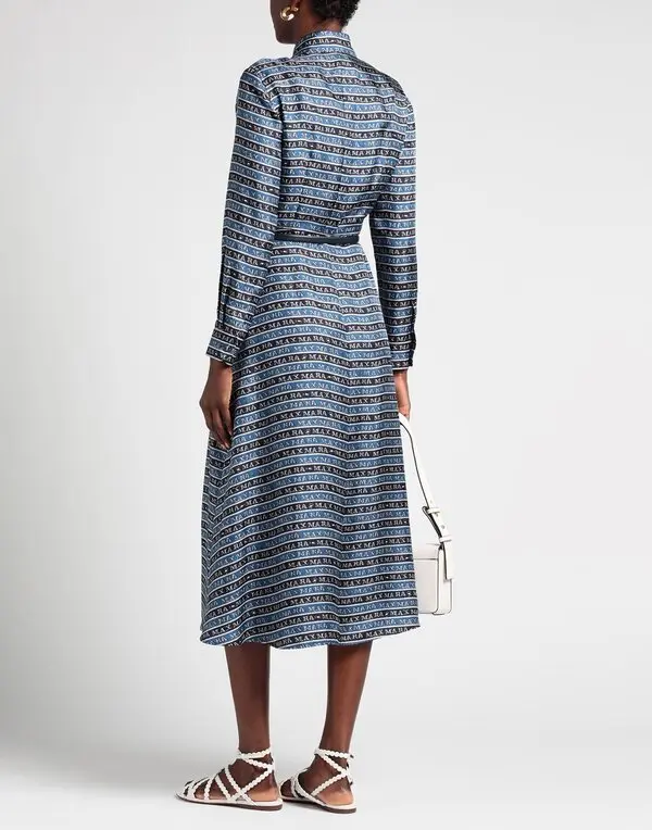 Max Mara Striped Shirt Dress