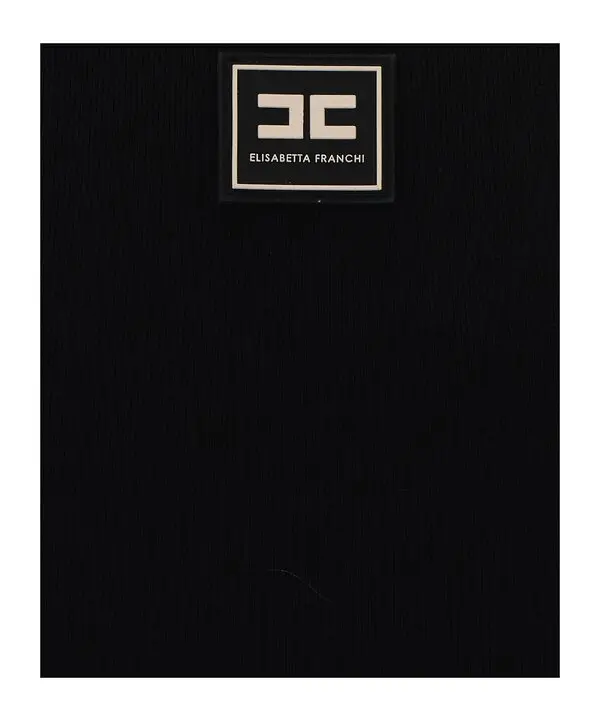 Elisabetta Franchi Color-block Knit Dress