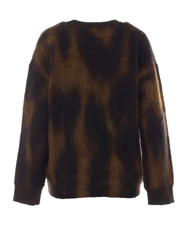 ROBERTO COLLINA Patterned Knitted Sweater