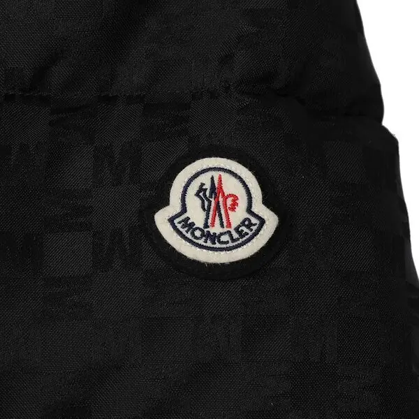 Moncler Logo Patch Monogram Down Jacket