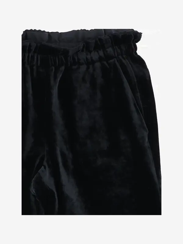 Bonpoint Elastic-waist Velvet Trousers
