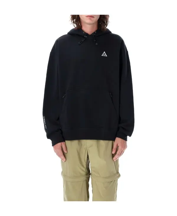 Nike Embroidered-logo Hoodie - Black