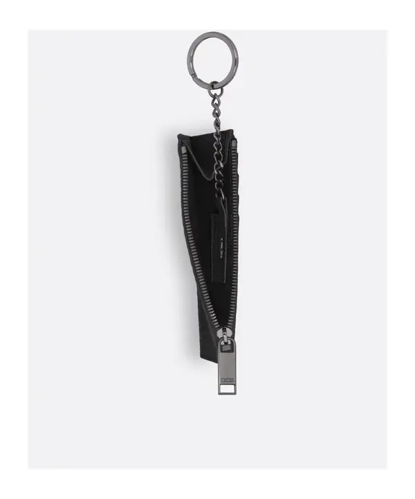 Dior Zipped Card Holder With Split Ring