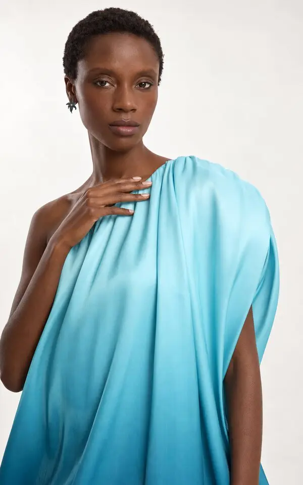 FRANCESCA MIRANDA Reto Ombre Mini Dress