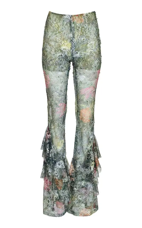 FRANCESCA MIRANDA Elipse Lace Pants - Multi