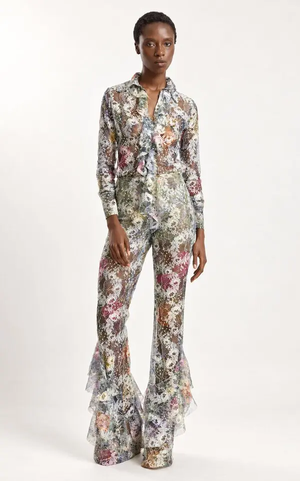 FRANCESCA MIRANDA Elipse Lace Pants
