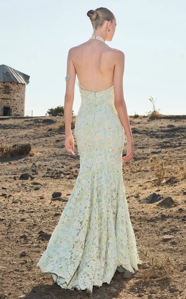 LA FUORI Isolde Cotton Maxi Dress