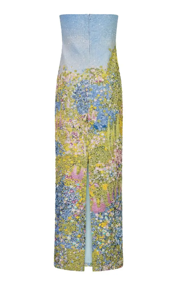 LA FUORI Summer Meadow Column Dress
