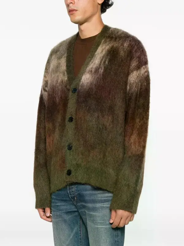 FENG CHEN WANG Brushed-knit Cardigan