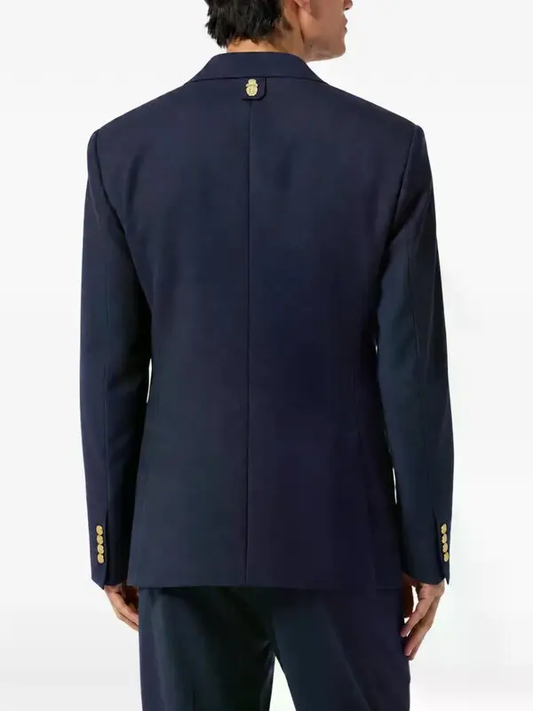 BILLIONAIRE Bb Crest Blazer - Blue