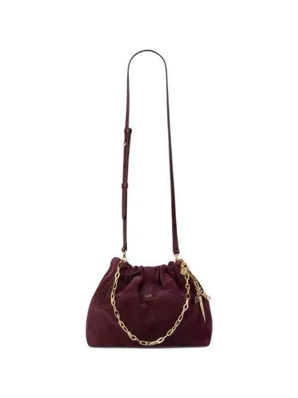 Ba&sh June Chain-link Suede Tote Bag