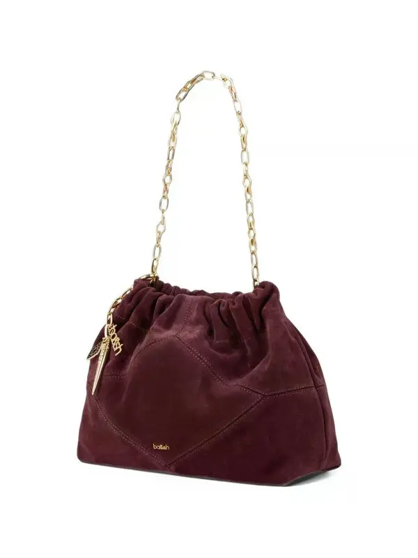 Ba&sh June Chain-link Suede Tote Bag