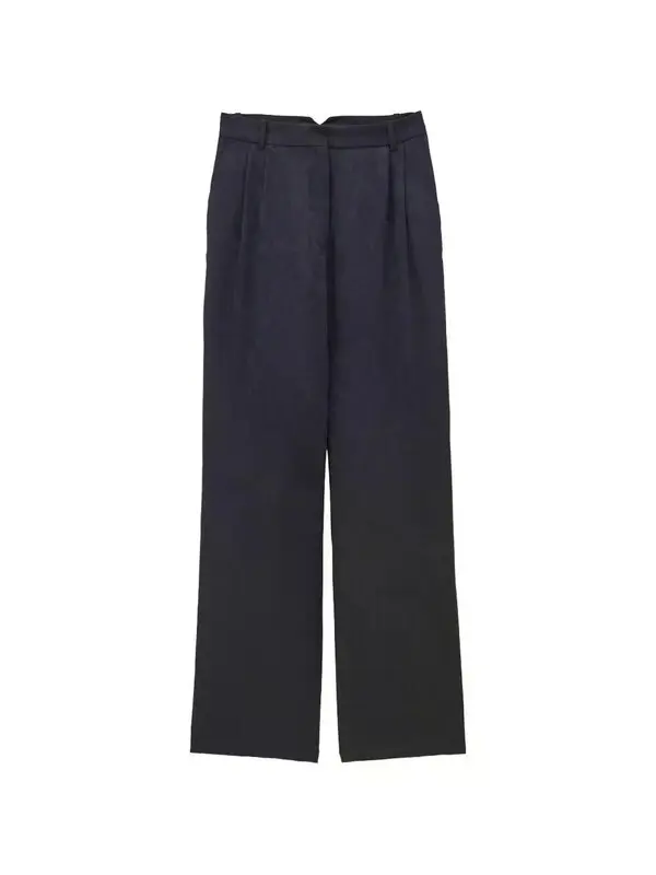 Ba&sh Heloy Jacquard Straight-leg Trousers