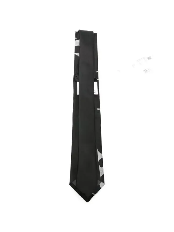 VIVIENNE WESTWOOD Logo-print Orb-embroidered Tie