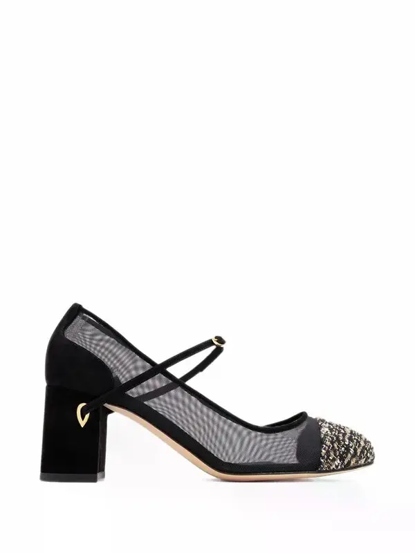 Jennifer Chamandi Paolo 65 Mesh Pumps