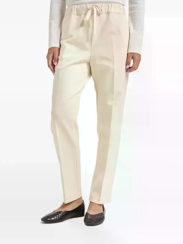 SEMICOUTURE Drawstring-waist Tapered Trousers