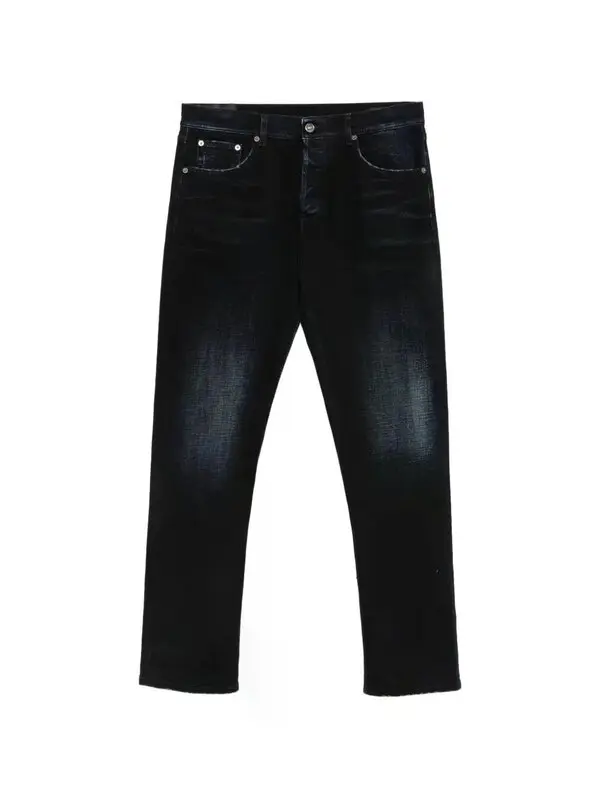 DONDUP Bray Faded Straight-leg Jeans - Blue