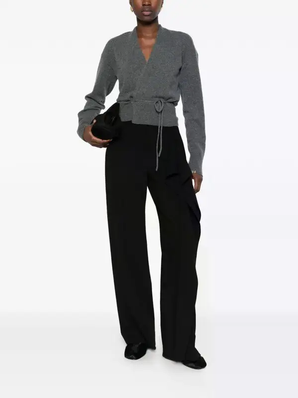 Extreme Cashmere Wrap Cardigan - Grey