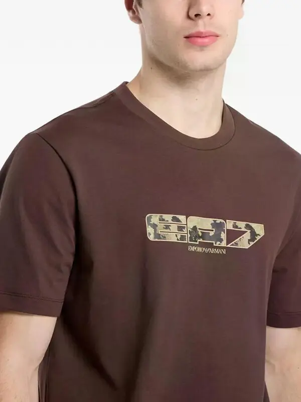 EA7 Logo-print T-shirt