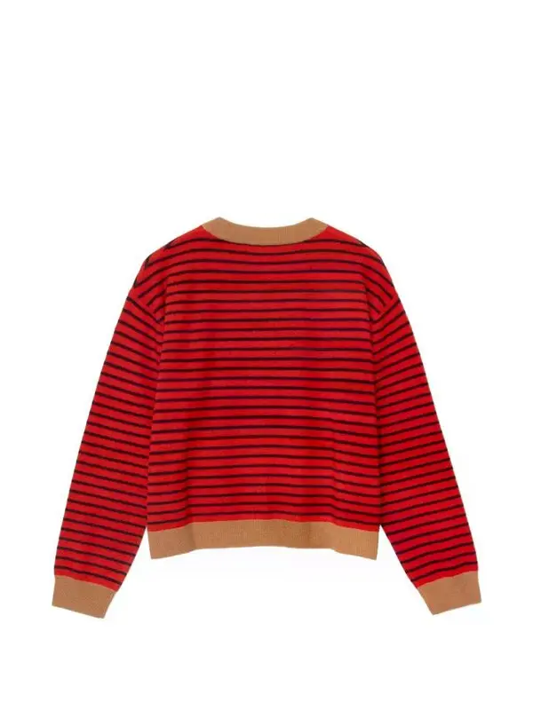 Xirena Lillian Striped Cardigan - Red