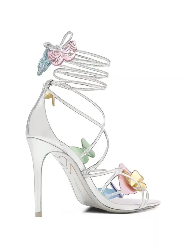 SOPHIA WEBSTER Vanessa Butterfly-embellished Lace-up Sandals