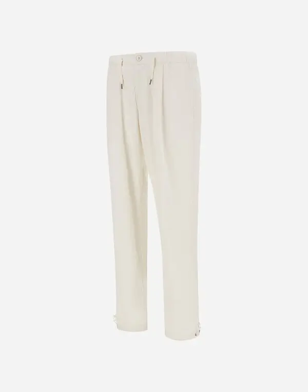 Herno Resort Trousers In Lightweight Stretch Nylon