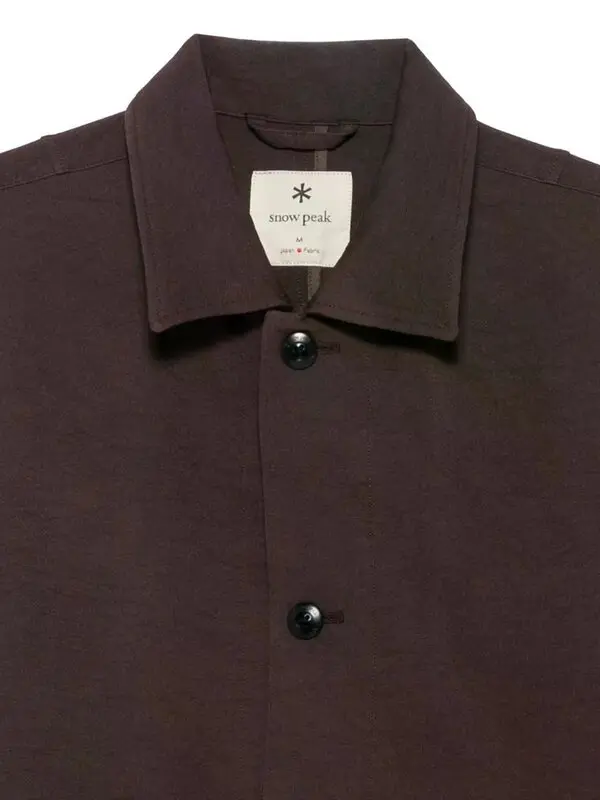 SNOW PEAK Button-up Patch-pocket Jacket
