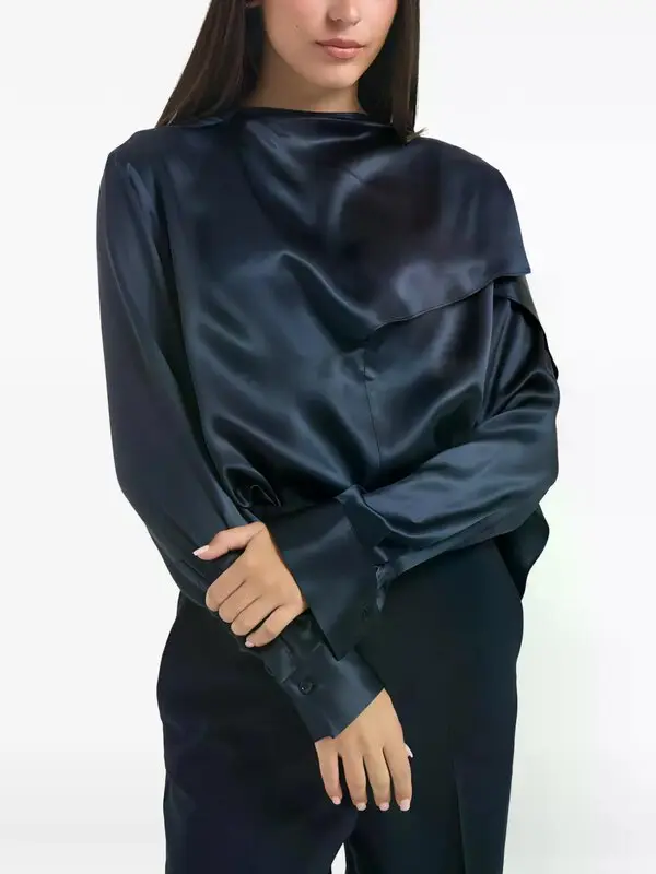 SEMICOUTURE Ruffled-panel Shirt
