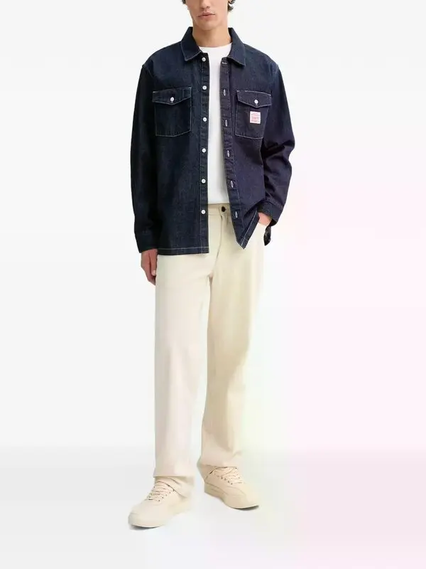 LEVI'S Contrast-stitch Denim Shirt