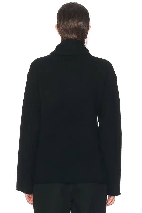 Loulou De Saison Frances Wrap Scarf Sweater