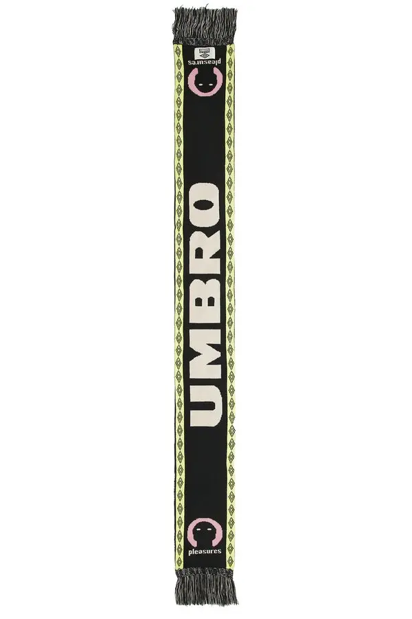 PLEASURES X Umbro Plaid Scarf
