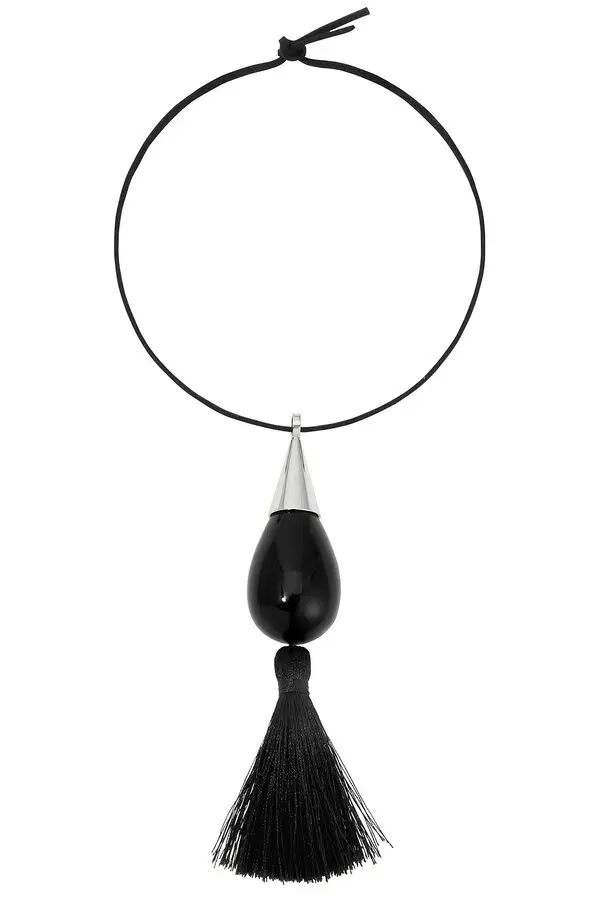 HEAVEN MAYHEM Marlowe Necklace In Metallic - Silver