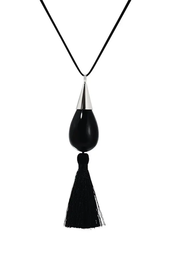 HEAVEN MAYHEM Marlowe Necklace In Metallic - Silver
