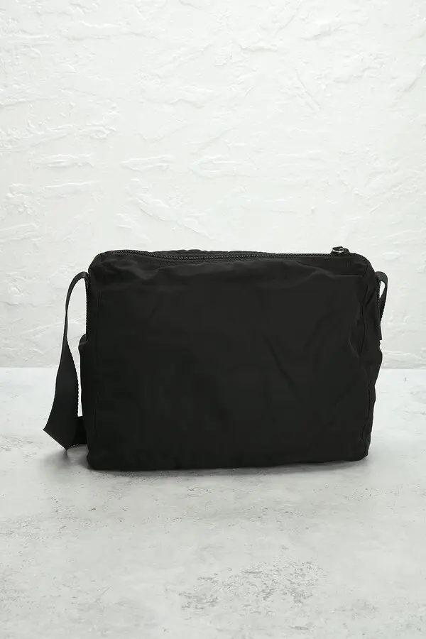 Prada Tessuto Flat Messenger Bag
