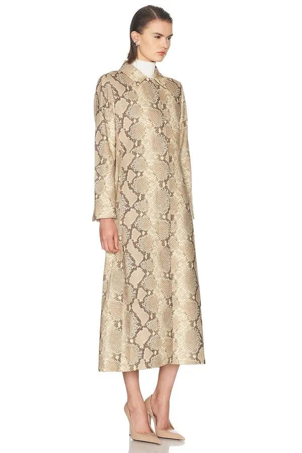 Cult Gaia Sera Coat In Multi