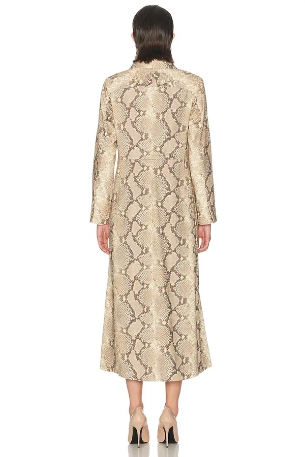 Cult Gaia Sera Coat In Multi