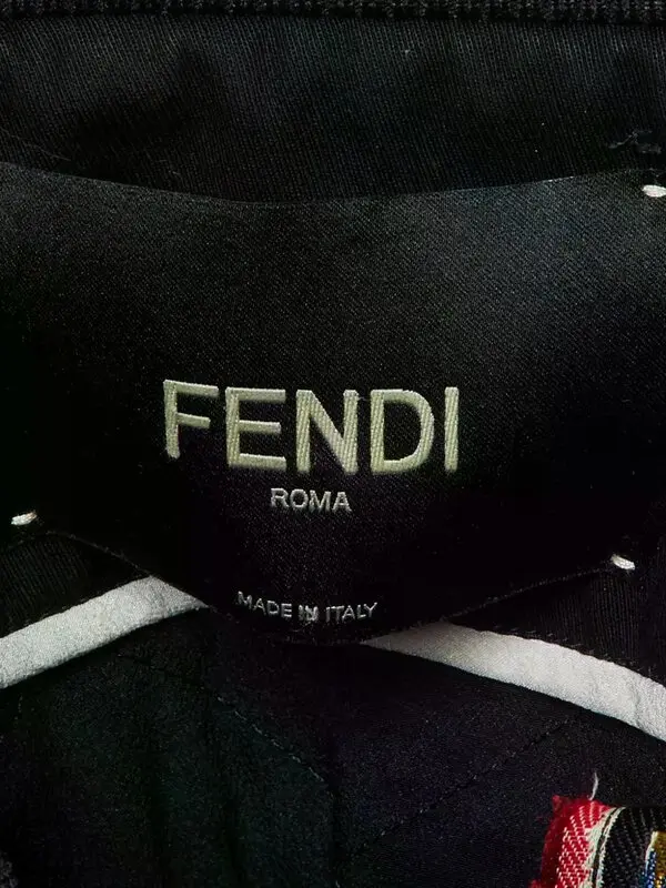 Fendi Fun Fair Ff-jacquard Bomber Jacket