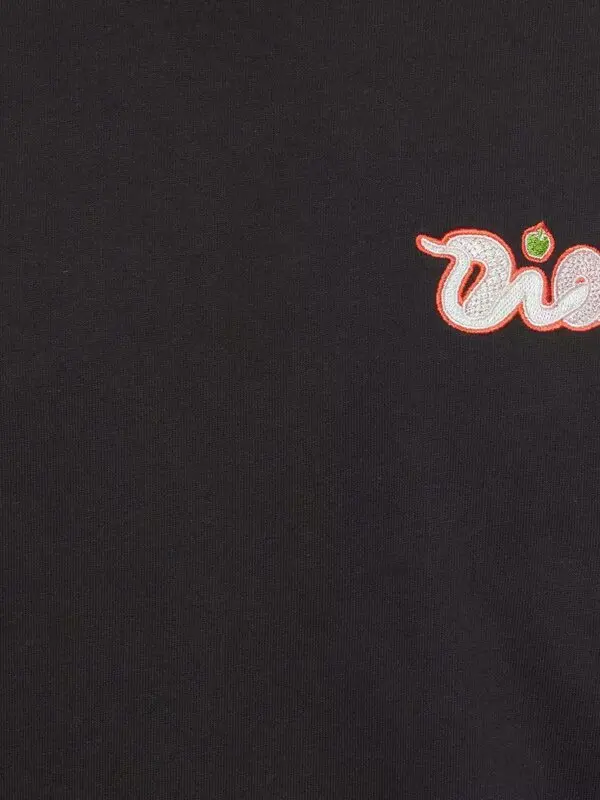Dior Logo-embroidered Crew-neck T-shirt